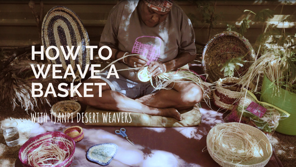 Weaving Tutorial – Tjanpi Desert Weavers